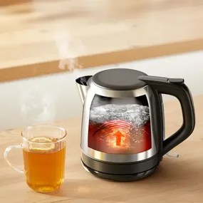 Tefal Subito KO5S2DE černá/nerez / Rychlovarná konvice / 2400 W / 1 l