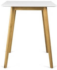 Barový stůl base 80 x 80 cm bílý MUZZA