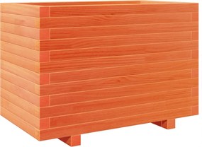 Zahradní truhlík voskově hnědý 70x40x49,5 cm masivní borovice 3282551