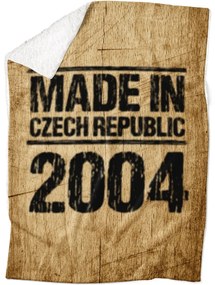 Deka Made In (rok: 2004, Podšití beránkem: ANO)