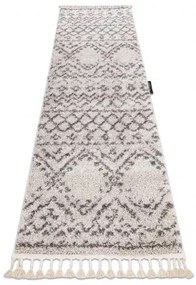 Dywany Luszczow Kusový koberec, běhoun BERBER RABAT, krémovýová Rozměr koberce: 60 x 250 cm