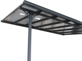 ROJA BRUCE J pergola - TRANSPARENTNÍ polykarbonát
