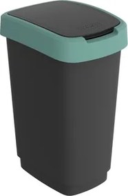 Rotho TWIST odpadkový koš 25L - krémově zelená