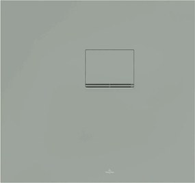 Villeroy & Boch Squaro Infinity - Sprchová vanička, 80x75 cm, Morning Green UDQ8075SQI2RV-R8