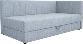 Válenda s úložným prostorem, 90x200, světle modrá, LUIZA Kondela 0000420661