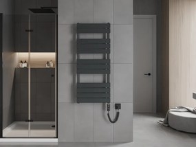 Mexen Ceres, elektrické topné těleso 1200 x 500 mm, 600 W, antracitová, W111-1200-500-2600-66