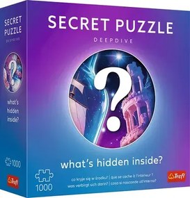 TREFL Puzzle Secret Puzzle: Hluboký ponor / 1000 dílků / Premium Plus
