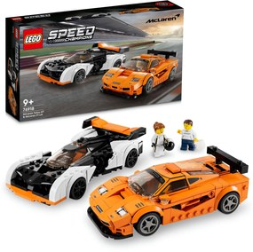 Lego stavebnice lego speed champions 76918 mclaren solus gt a mclaren f1 lm