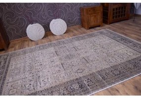 koberec heat set Jasmin 8580, slonová kost velikost 120x170 cm | krásné koberce cz