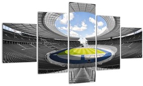 Obraz - fotbalový stadion (125x70 cm)