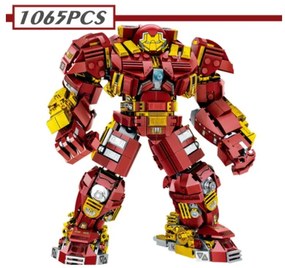 Stavebnice AVENGERS robotické figurky hrdinů Barva: Iron Man 1065 dílků