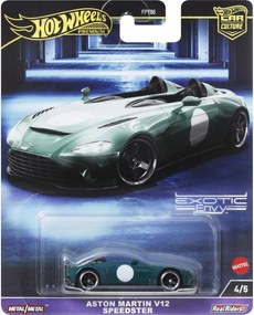 Auto hot wheels fpy86 prémiové auto - velikáni - aston martin v12 speedster