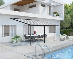Hliníková pergola Palram Sierra 5400 antracit 3 x 5,46