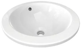 Ideal Standard Connect - Umyvadlo zápustné 380 mm, s přepadem, Ideal Plus, bílá E5051MA