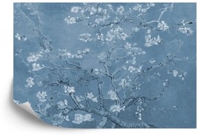 Fototapeta Van Gogh Kvete V Modré Barvě Samolepící tapety 104x70.5