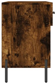 Botník kouřový dub 102 x 35 x 55 cm kompozitní dřevo - Default Title