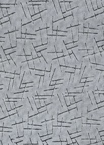 Koberce Breno Metrážový koberec NICOSIA 93, šíře role 300 cm, Šedá, Vícebarevné