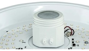 LED Stropní svítidlo se senzorem a nouzovým modulem MANA LED/12W/230V 4000K
