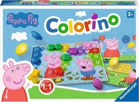Ravensburger Colorino Prasátko Peppa / Mozaika / výuka barev / 40 knof