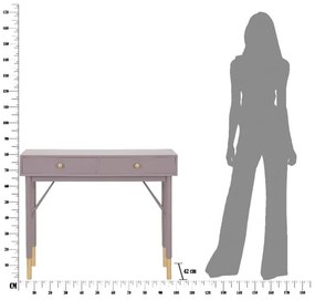 Nachově fialový konzolový stolek Mauro Ferretti Lille