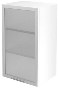 Horní skříňka skleněná Vento GV-40/72 levá, bílá