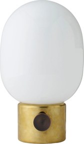 Stolní lampa JWDA Metallic, Mirror Polished Brass – AUDO COPENHAGEN