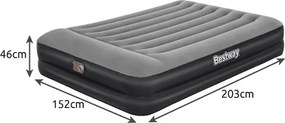 Matrace s pumpou 203x152x46cm BESTWAY 67403
