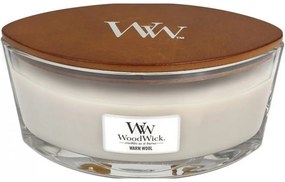 Svíčka oválná váza  WoodWick 454g - Hřejivá vlna