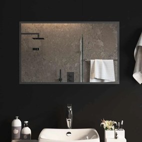 Koupelnové zrcadlo s LED osvětlením 80x50 cm 151767
