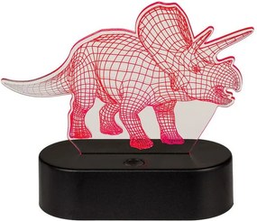 Dětská lampička 3D TRICERATOPS