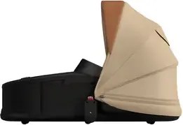MIMA Korbička Creo černá / od narození do 9 kg / stříška anti-UV50+ /