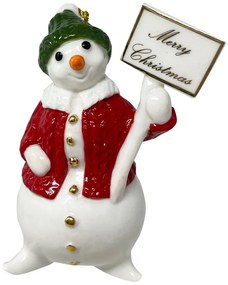 Christmas Classic Vánoční ozdoba sněhulák, 10 cm, Villeroy & Boch