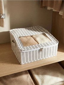 Sinsay - Skládací organizér na ukládání s okénkem - šedá