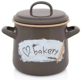 Metalac vysoký hrnec bakery s poklicí 14 cm, 2,3 l