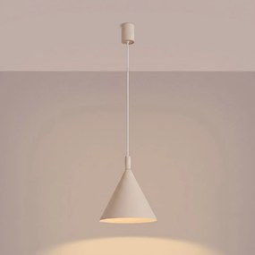 Sollux Lighting Závěsné svítidlo NOX 25 béžové