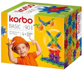 Korbo plastová stavebnice basic 90 dílů