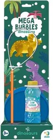 DODO Bublifukový set Dinosauři / 450 ml roztok / 2 obruče / od 3 let