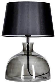 4concepts Designová stolní lampa HAGA ANTHRACITE Barva: Černá