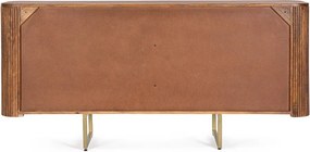 Komoda z mangového dřeva ve zlaté barvě/v přírodní barvě 160x75x40 cm Vilas – Bizzotto