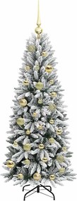 Umělý vánoční stromeček Bílá 120 cm PVC, plast, ocel a PE 3396025