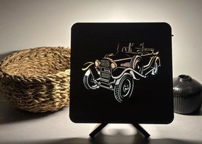 Li-Go "Veterán" lampa 19x19 cm provedení povrchu: dub světlý