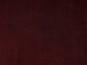 Čalouněná třímístná rozkládací pohovka červená SENJA Beliani