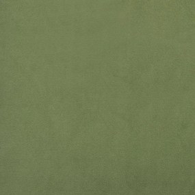 Petromila 2místná rozkládací pohovka světle zelená samet