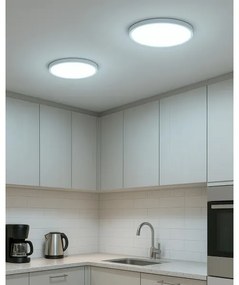 LED Stropní svítidlo LED/18W/230V 3000/4000/6500K pr. 23 cm bílá