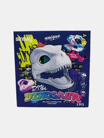 Sinsay - Kreativní sada na malování masky dinosaura se zvukem - vícebarevná