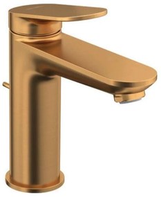 Duravit Wave - Umyvadlová baterie s výpustí, kartáčovaný bronz WA1020001004