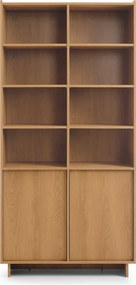 Regál YASUMI R98 | s policemi | 98 cm | dub karamel