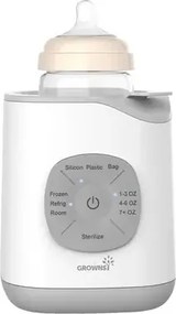 Grownsy N9 šedá / Ohřívač lahví / 10 v 1 / 280 W / do 160 ml
