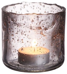 Butlers RAW Svícen na čajovou svíčku 7 cm - šedá