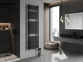 Mexen Ares, elektrické topné těleso 1800x500 mm + topná tyč 900 W, černá, W102-1800-500-2900-70